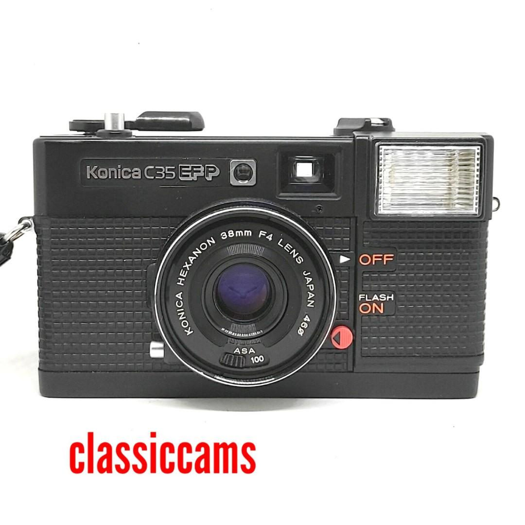 Konica C35 EFP 35mm Film Camera, Photography, Cameras on Carousell