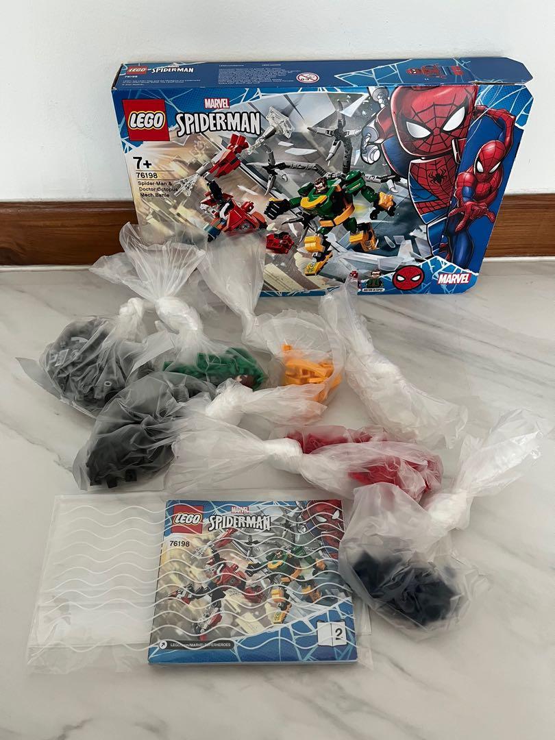 Lego 76198 Spider-Man & Doctor Octopus Mech Battle, Hobbies & Toys ...