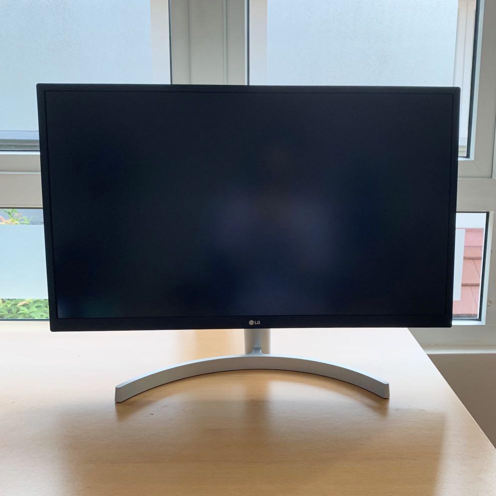 LG 27UL500-W, 27'' UHD 4K HDR Monitor with HDR 10, Computers & Tech ...