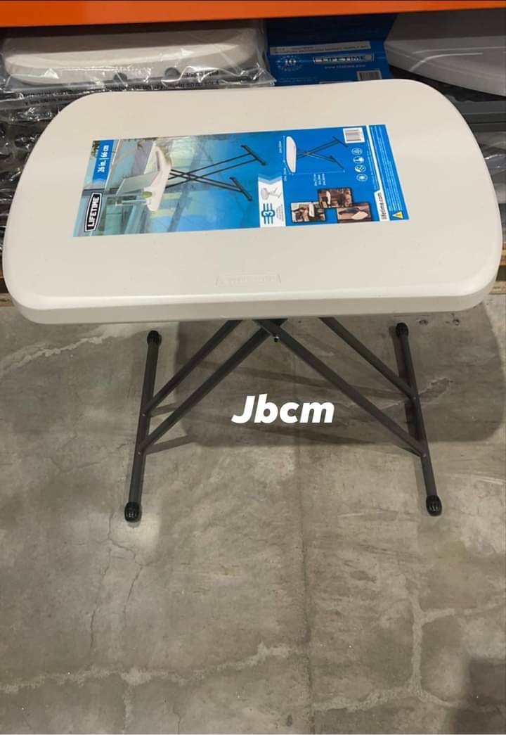 lifetime 26 foldable table, Furniture & Home Living, Furniture, Tables ...