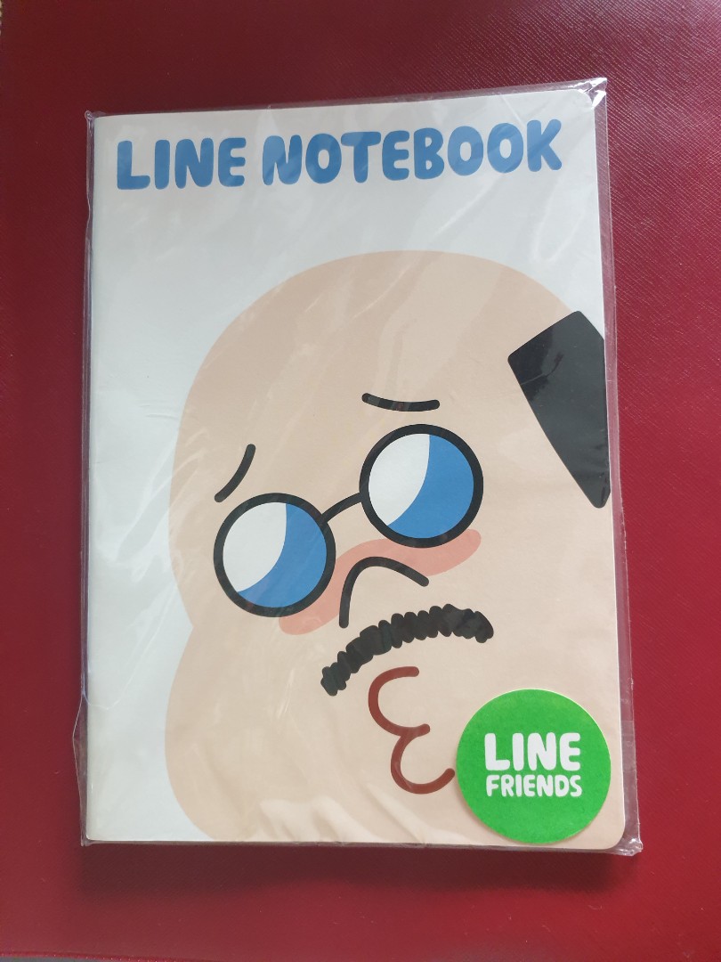 LINE FRIENDS-BOSS notebook, Hobbies & Toys, Stationery & Craft ...