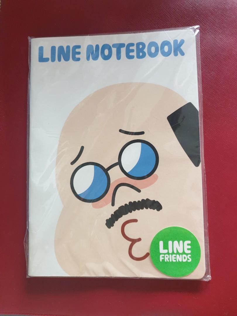 LINE FRIENDS-BOSS notebook, Hobbies & Toys, Stationery & Craft ...
