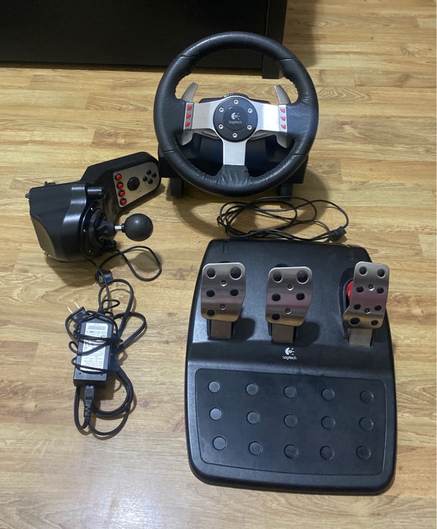 LOGITECH G27, Video Gaming, Gaming Accessories, Controllers on Carousell