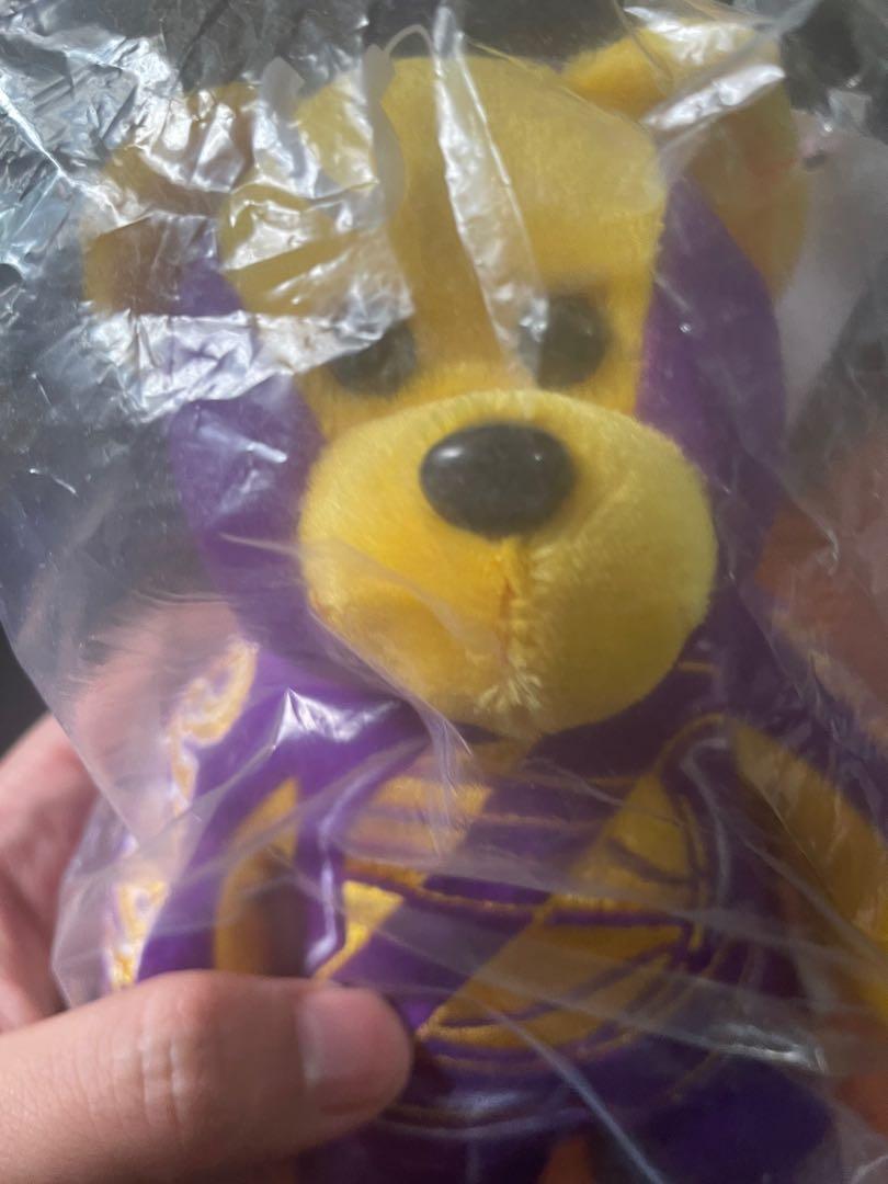 LOS ANGELES LAKERS FOCO BEAR PLUSHIE, Hobbies & Toys, Memorabilia ...