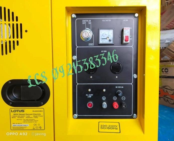 LOTUS 8KVA DIESEL GENERATOR, Commercial & Industrial, Construction ...