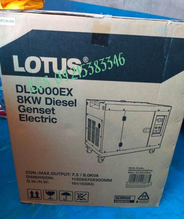 LOTUS 8KVA DIESEL GENERATOR, Commercial & Industrial, Construction ...