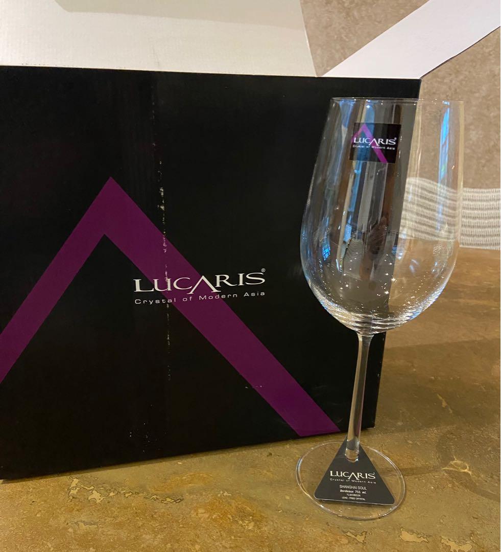 Lucaris Wine Glasses, Furniture & Home Living, Kitchenware & Tableware ...