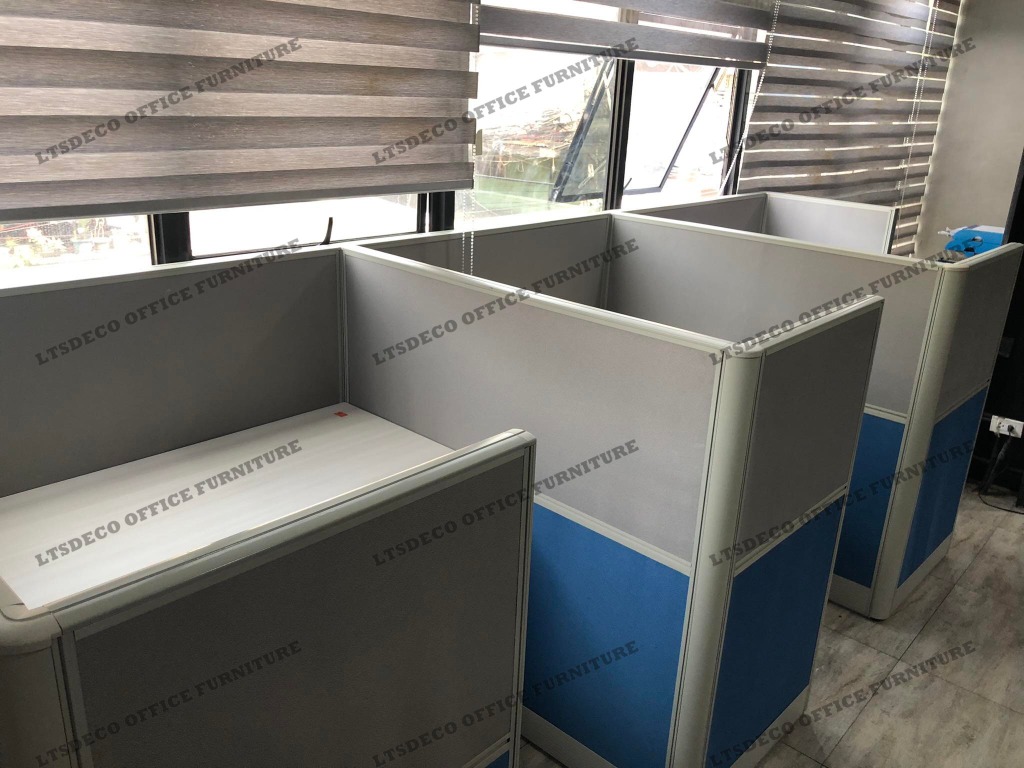 MADE TO ORDER CALL CENTER TABLE OFFICE PARTITIONS, Furniture & Home ...