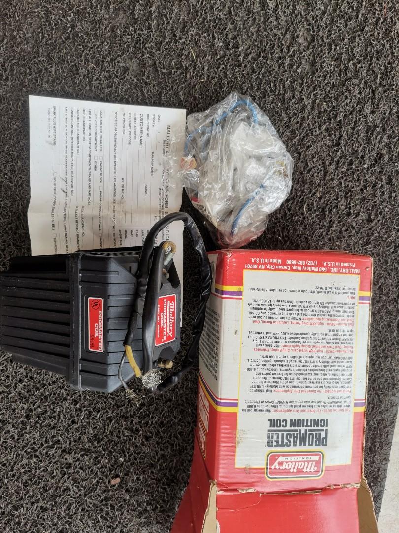 Mallory promaster ignition coil, Car Accessories, Accessories on Carousell