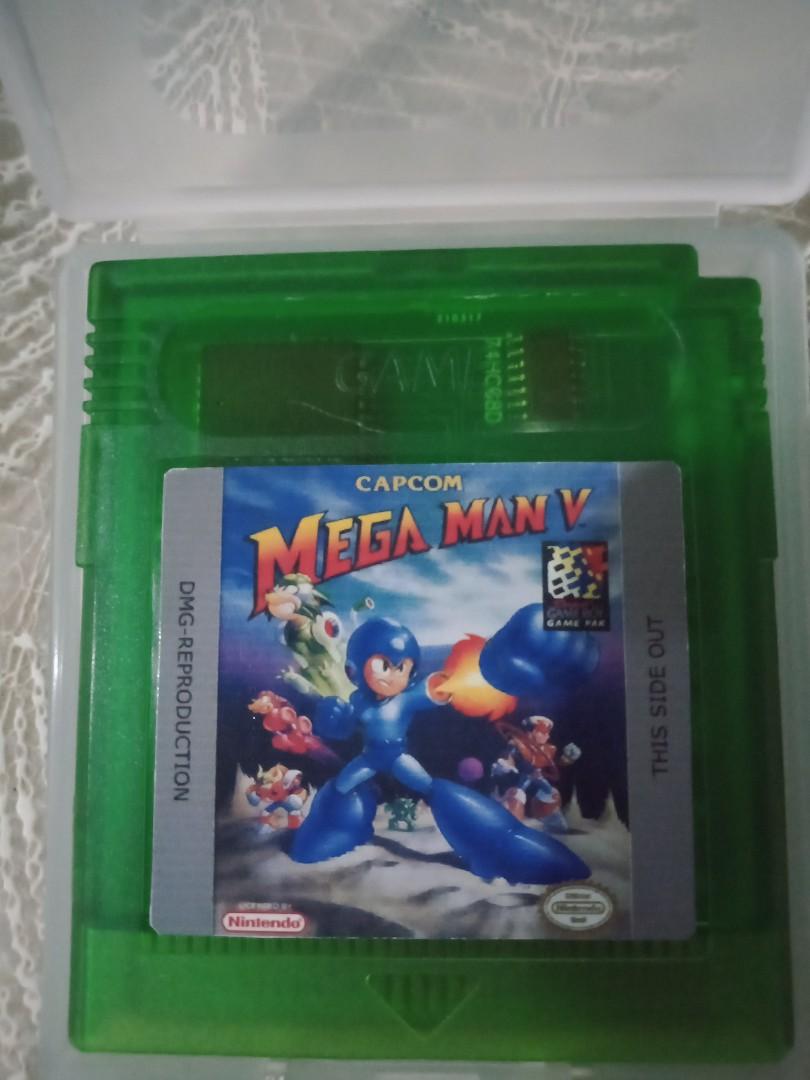 Mega Man V Reproduction Cartridge for Gameboy, Video Gaming, Video ...