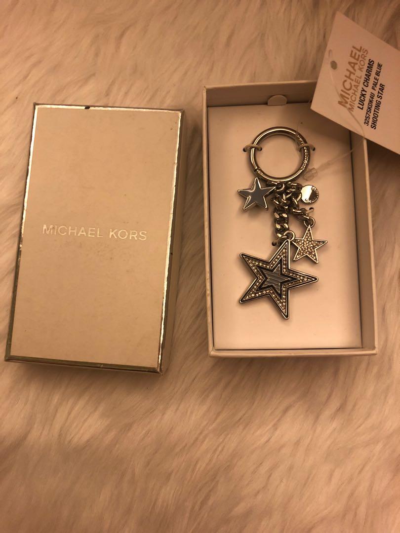 Michael Kors Lucky Charms Key Ring/Bag Charm, Women's Fashion, Jewelry ...