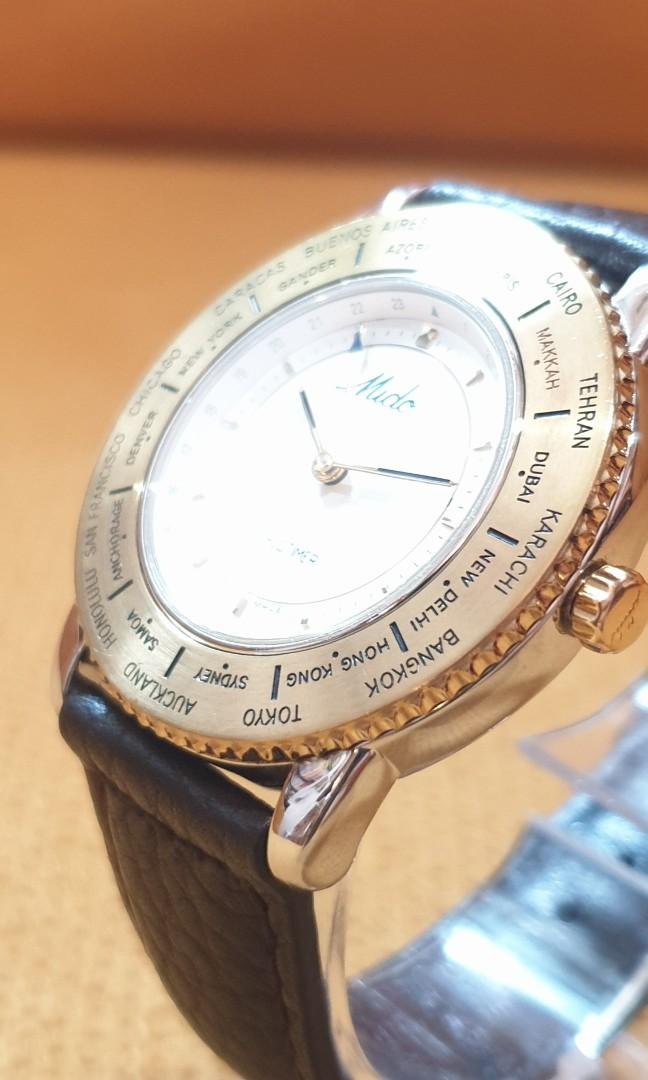 Mido WORLDTIMER, Men's Fashion, Watches & Accessories, Watches on Carousell