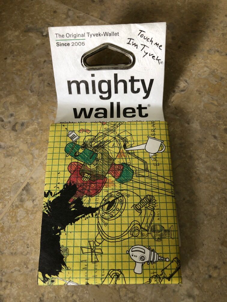 Mighty Wallet (the original Tyvek Wallet) BN, Men's Fashion, Watches ...
