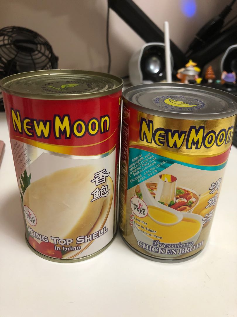 New Moon Abalone & Chicken Broth, Food & Drinks, Packaged & Instant ...