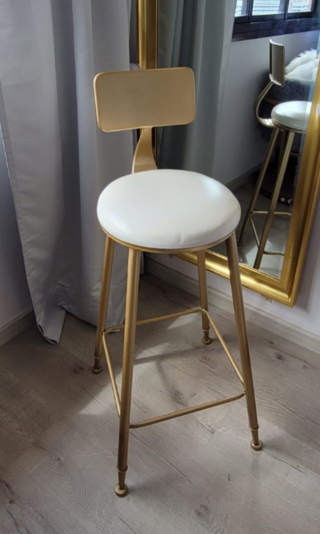 Nordic Gold Bar chair, Furniture & Home Living, Furniture, Chairs on ...
