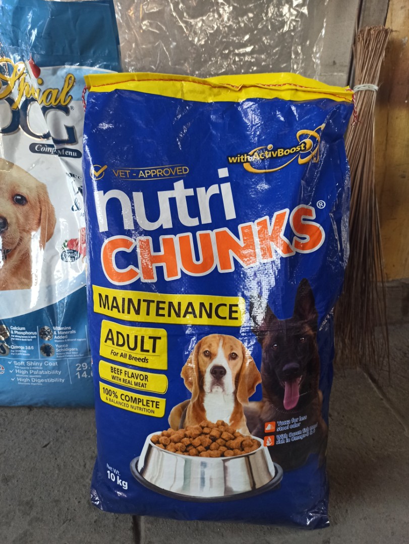Nutri Chunks Adult 10kg, Pet Supplies, Pet Food on Carousell
