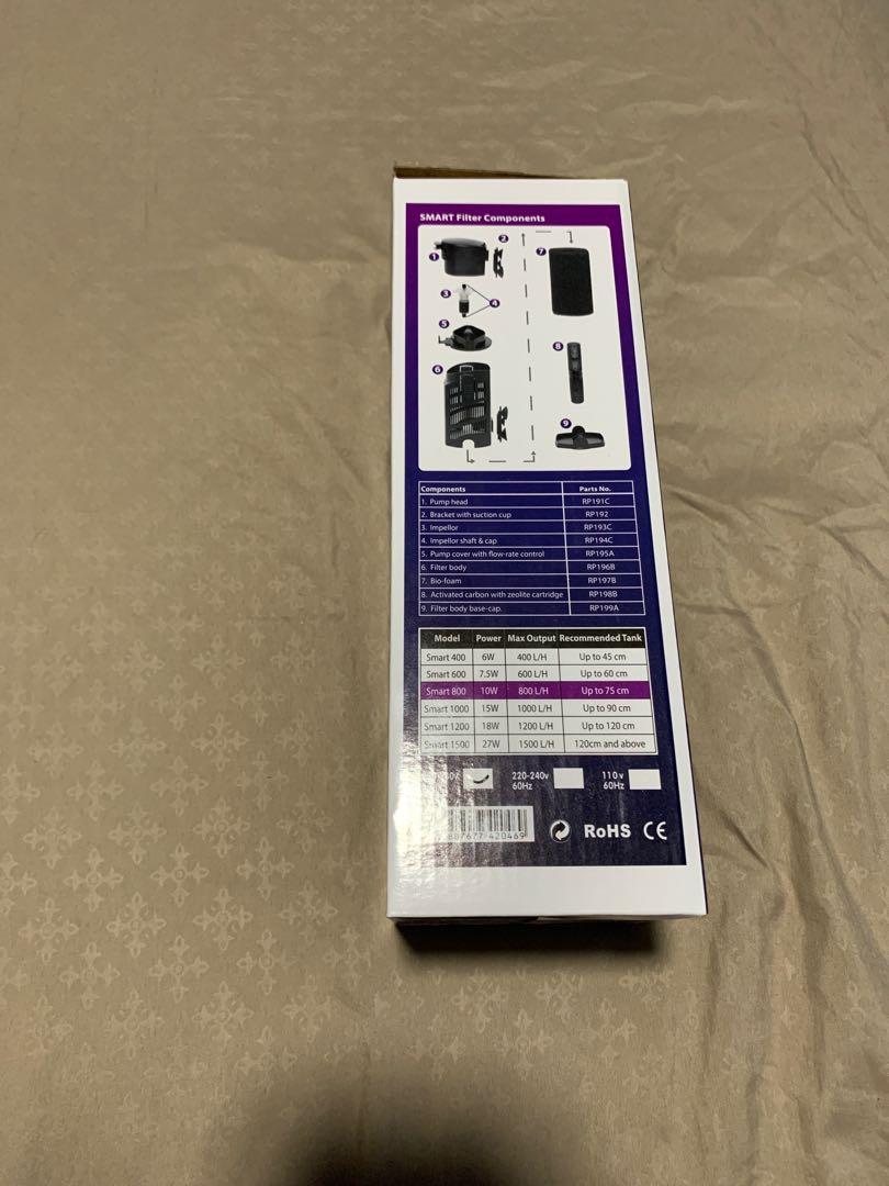 OF 800 Internal Filter Up To 75cm Tank Sports Equipment Fishing On of-800-internal-filter-up-to-75cm-tank-sports-equipment-fishing-on