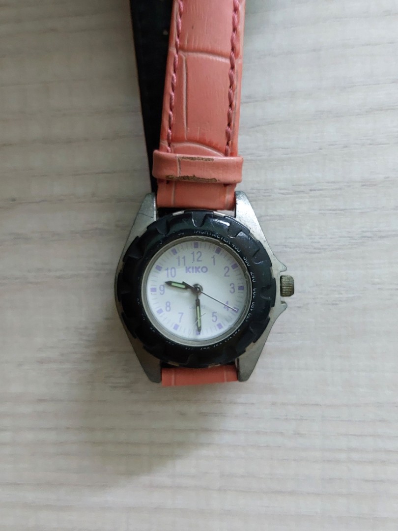 Original Kiko watch with leather strap, Women's Fashion, Watches ...