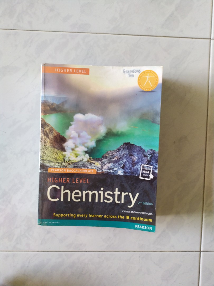 Pearson Baccalaureate IB Higher Level Chemistry Textbook 2nd Edition ...