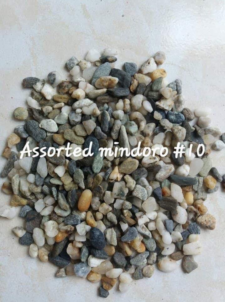 Pebbles, assorted mindoro,romblon,7 colors, marble chips, Furniture ...