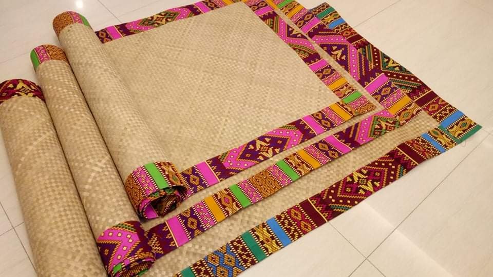 Peranakan Buri mat 30x72 inches, Furniture & Home Living, Home Decor ...