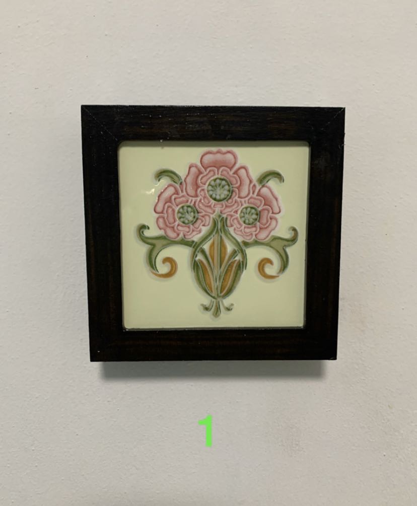 Peranakan Tiles with frame wall / desk decor, Furniture & Home Living ...
