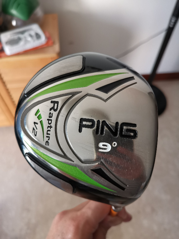 Ping Rapture V2 Driver (9 deg), Sports Equipment, Sports & Games, Golf ...