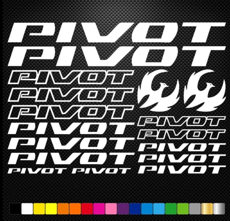 PIVOT Decals, Sports Equipment, Bicycles & Parts, Parts & Accessories ...