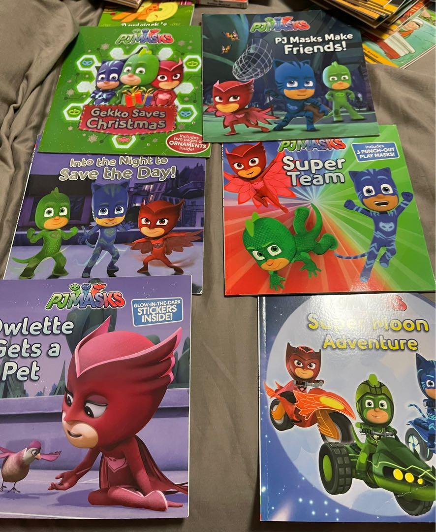 PJ masks story books, 興趣及遊戲, 書本 & 文具, 小說 & 故事書 - Carousell