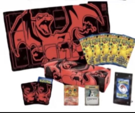 Pokemon 25th Anniversary Chinese Charizard box (Last Box), Hobbies ...