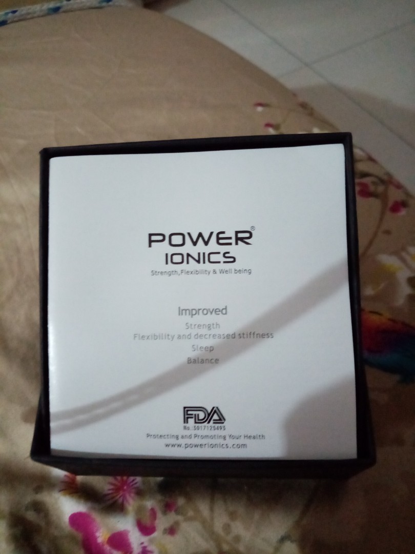 Power ionics germanium necklace, Health & Nutrition, Braces, Support & Protection on Carousell