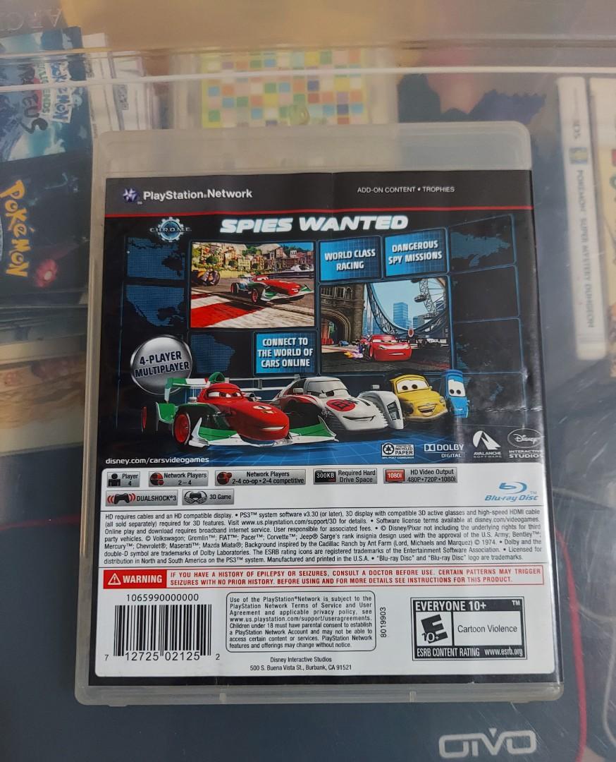 Ps3 Cars 2, Video Gaming, Video Games, PlayStation on Carousell