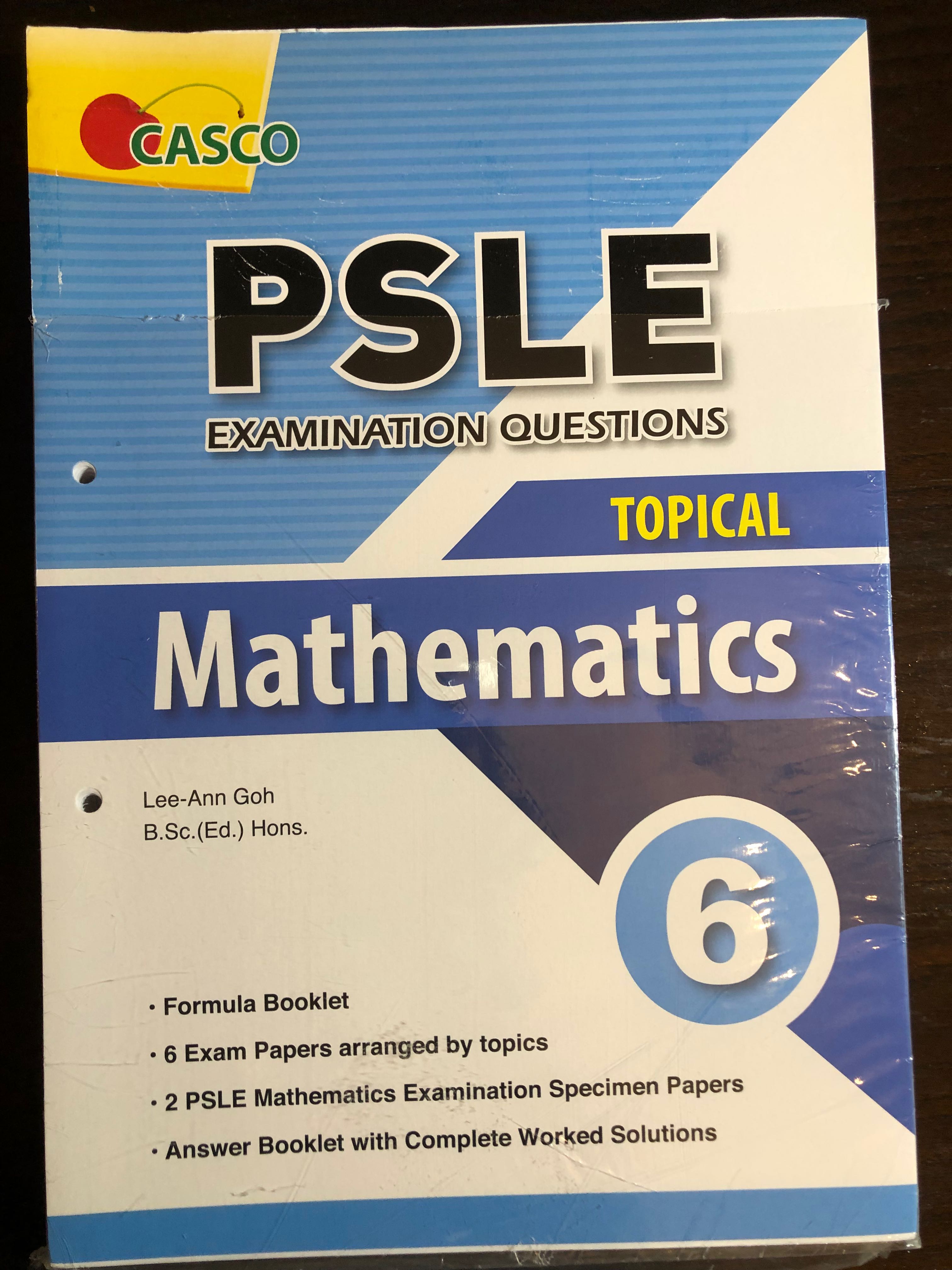 PSLE P6 Math Topical practice papers, Hobbies & Toys, Books & Magazines ...