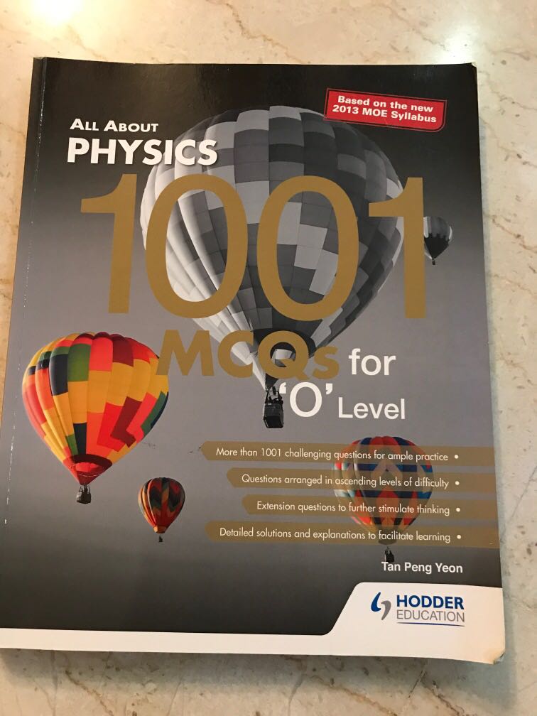 Pure Physics Assessment book / all about physics 100 MCQs for o level ...