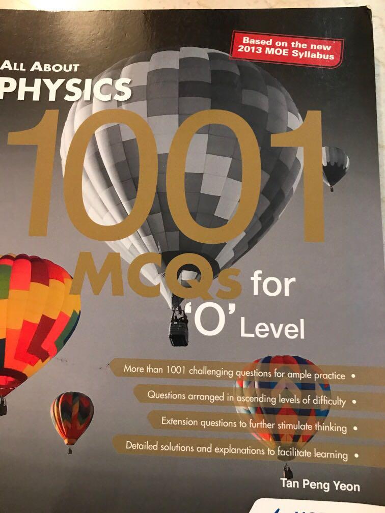 Pure Physics Assessment book / all about physics 100 MCQs for o level ...