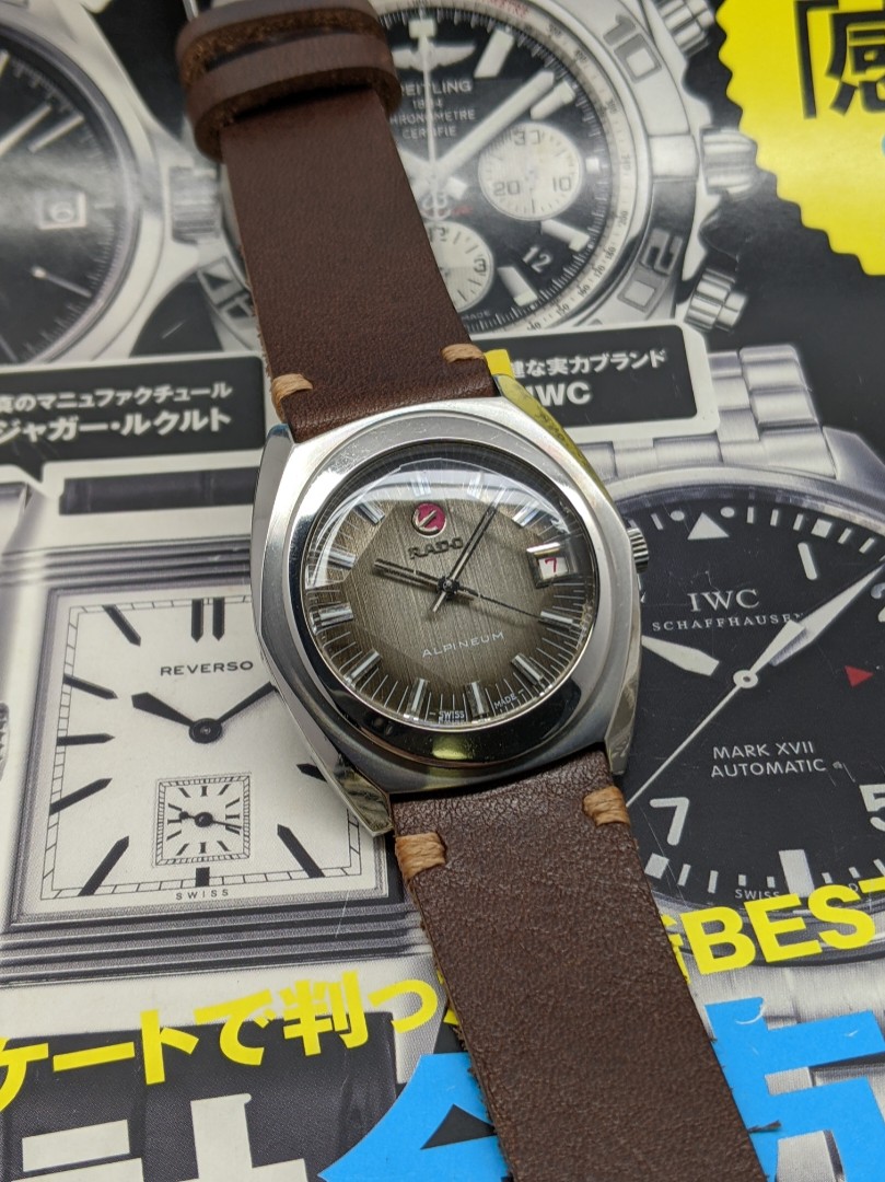 RADO ALPINEUM 25 JEWELS AUTOMATIC WATCH, Luxury, Watches on Carousell