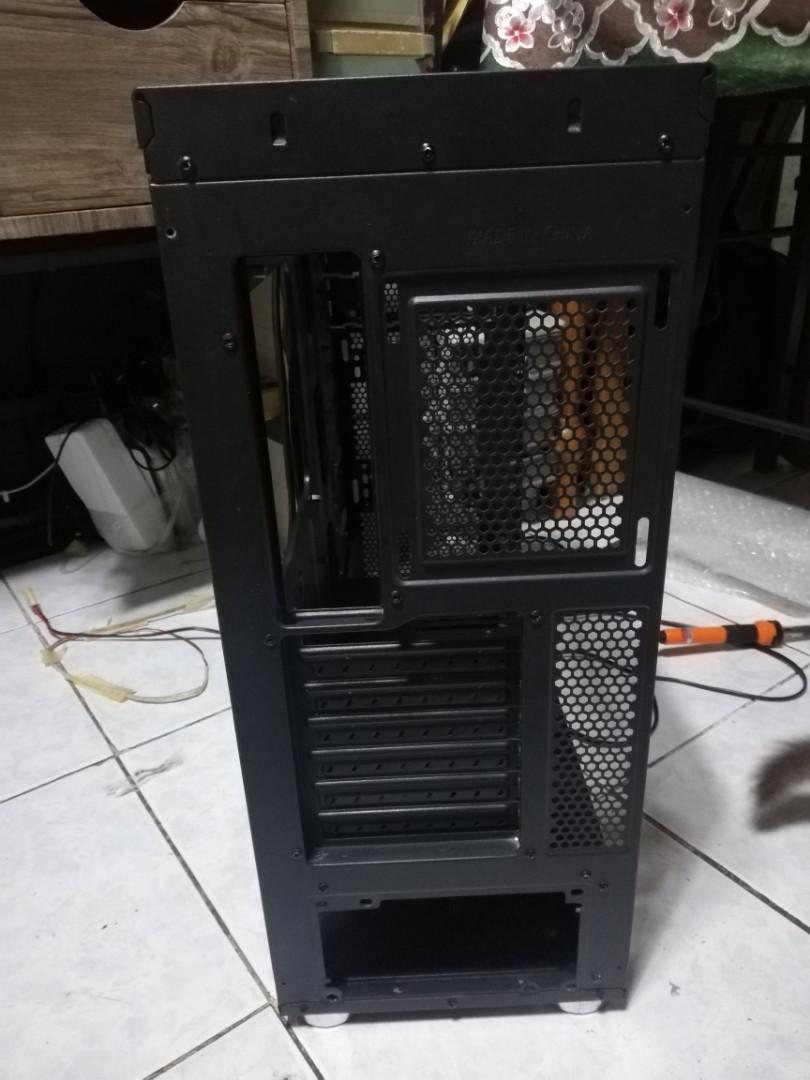 Rakk Huna X Computer Case with Free Fans (Tempered Glass Gaming Case ...