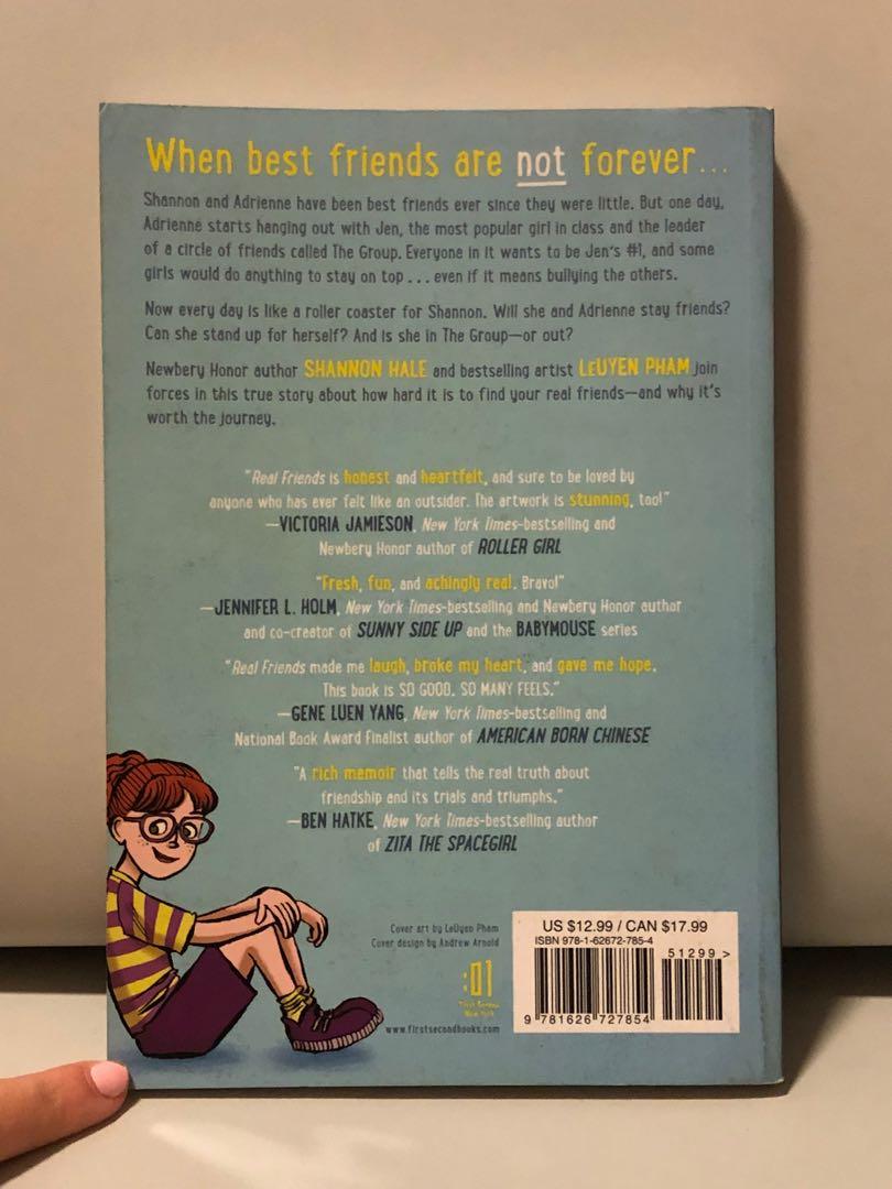 REAL FRIENDS - comic, Hobbies & Toys, Books & Magazines, Children's ...