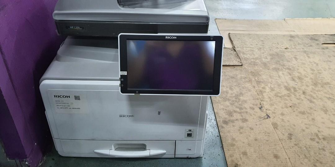 Ricoh MP C306, Computers & Tech, Printers, Scanners & Copiers on Carousell