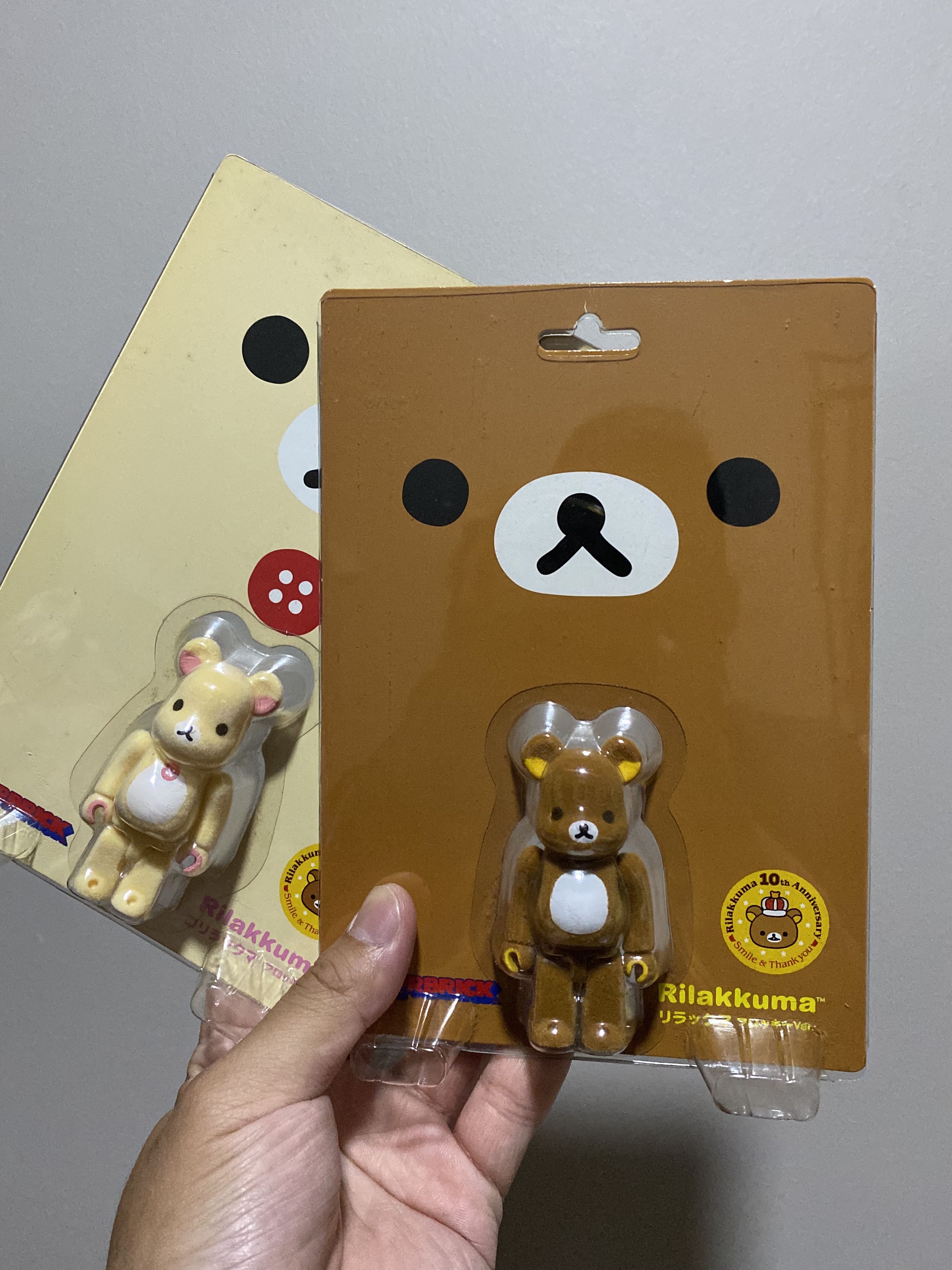 Rilakkuma official 10th anniversary Bearbrick brand new limited edition ...