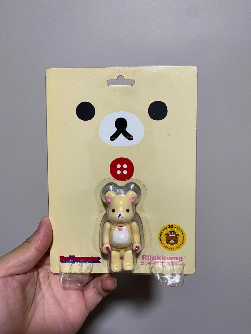 Rilakkuma official 10th anniversary Bearbrick brand new limited edition ...