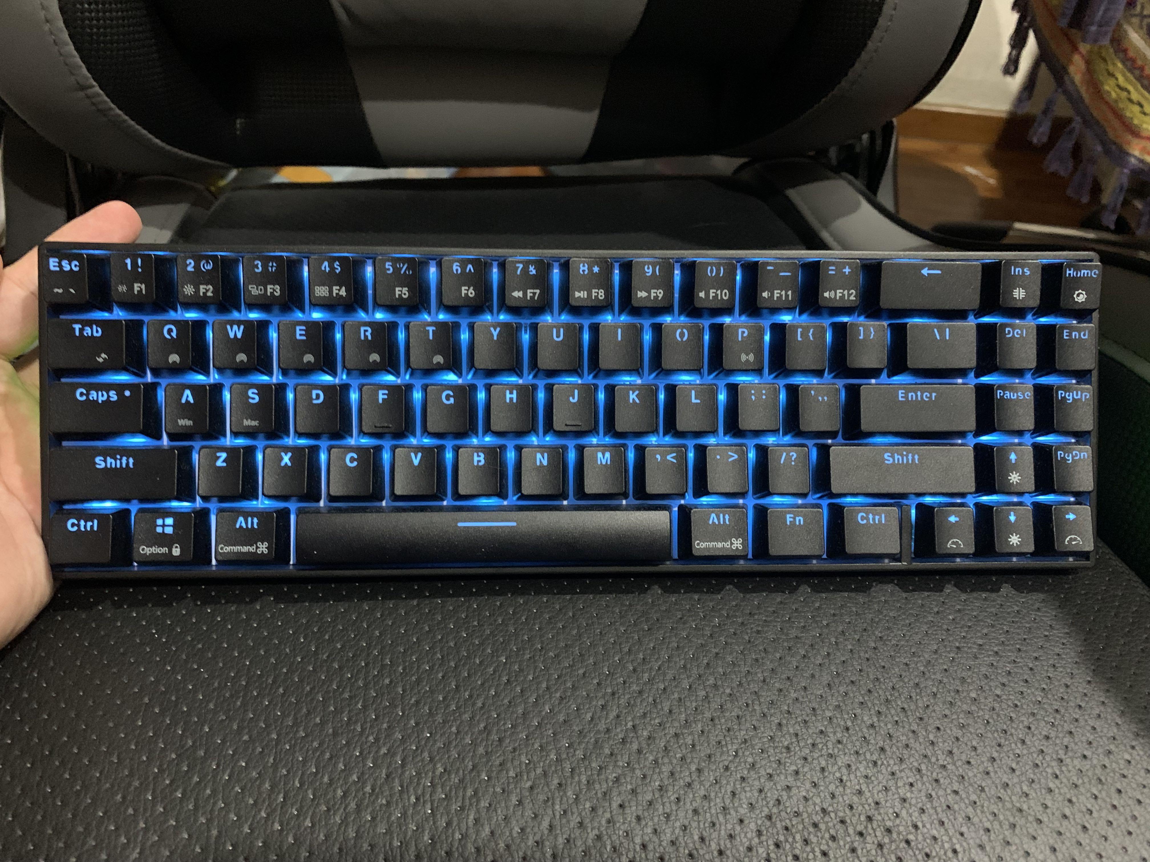 Royal Kludge RK71 Brown Switch, Computers & Tech, Parts & Accessories ...