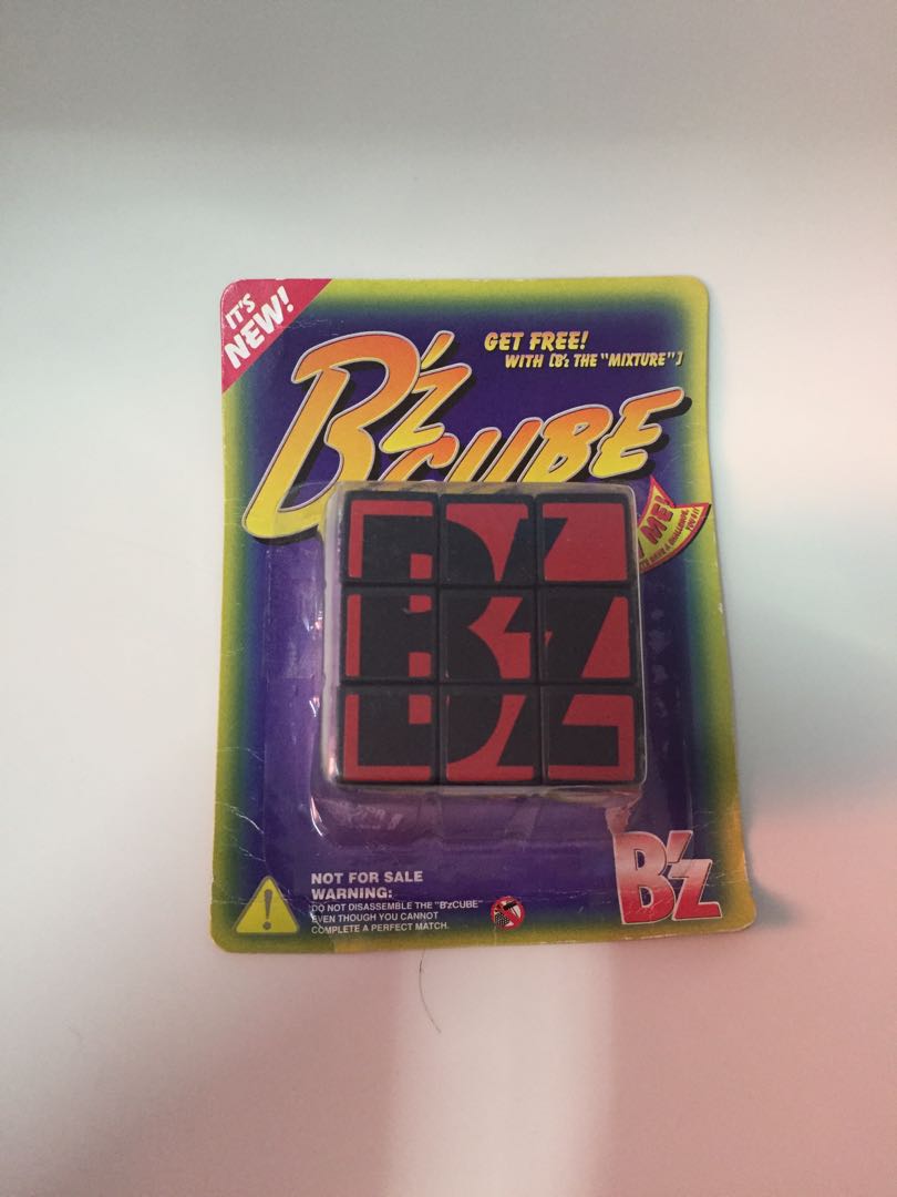 Rubik's Cube B'z Cube Japanese Singer Very Rare, Hobbies & Toys, Toys ...