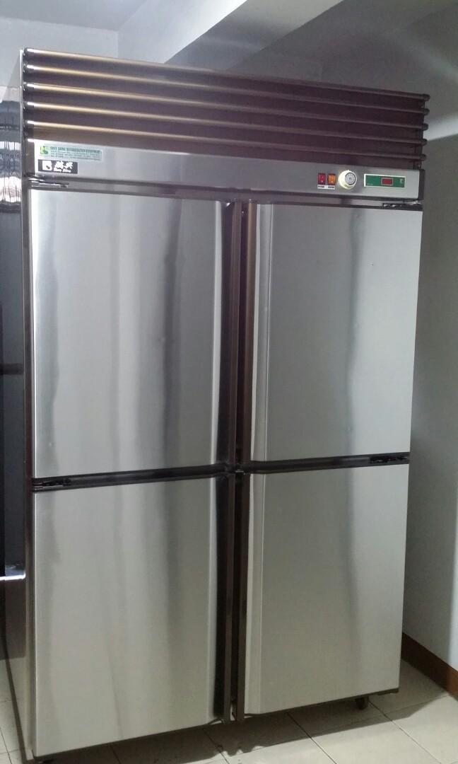 Ruey Shing 4 Door Chiller, Upright Chiller Stainless Steel, Kitchen ...