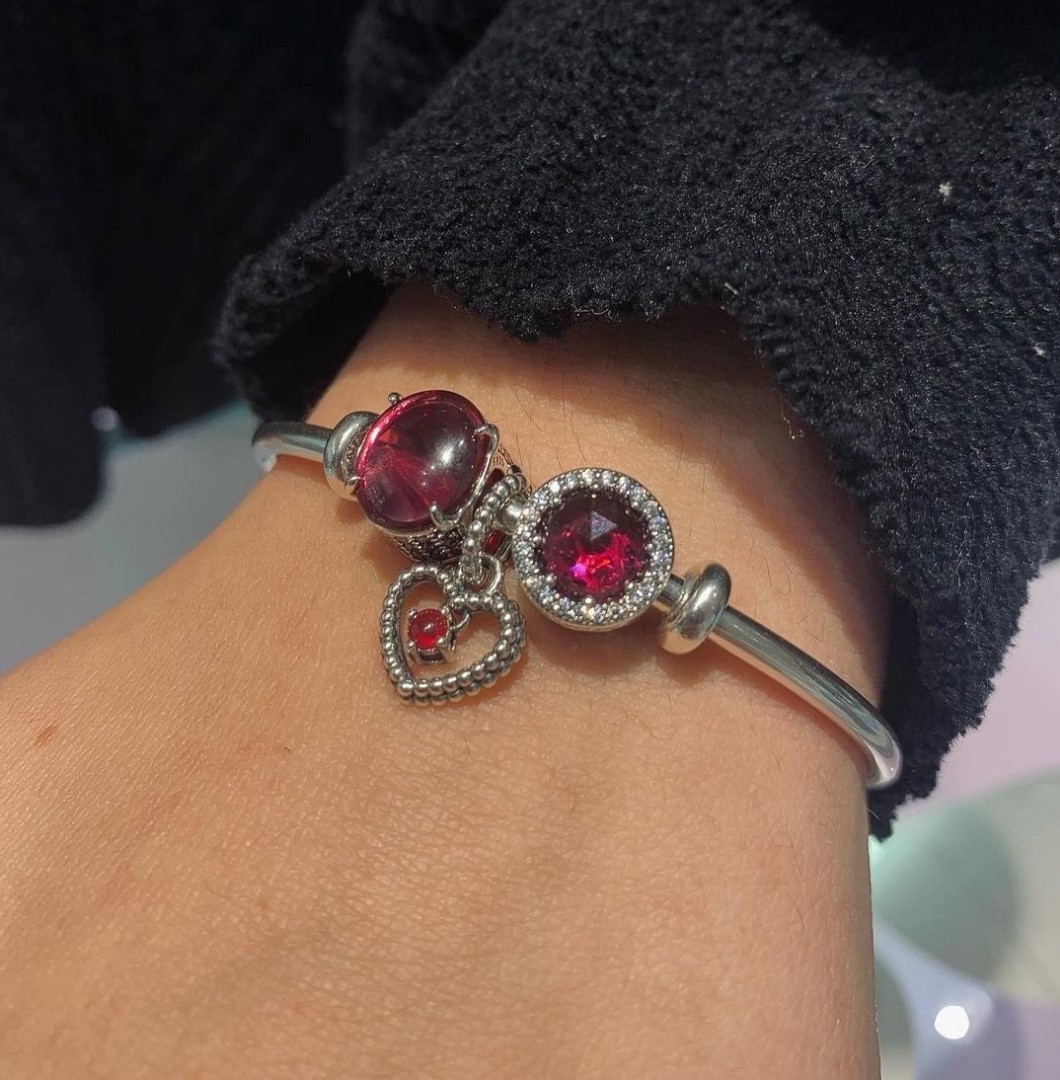 ‼️sale‼️ authentic pandora set charms. Red theme!, Women's Fashion ...