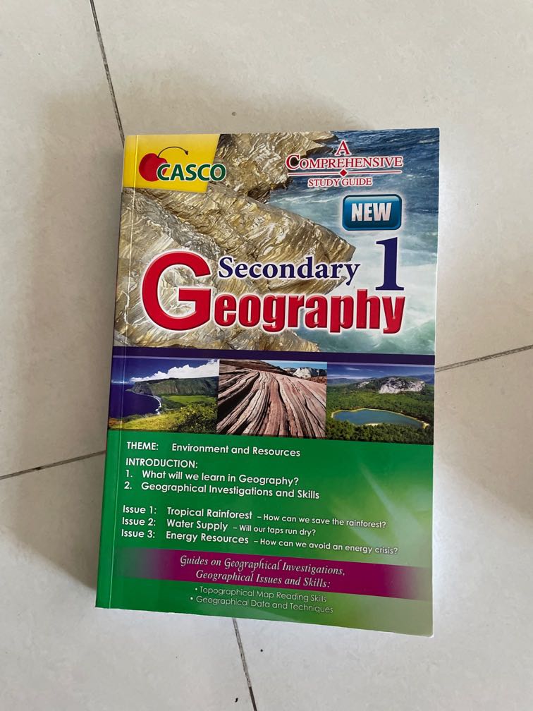 Sec 1 Geography Study Guide, Hobbies & Toys, Books & Magazines ...