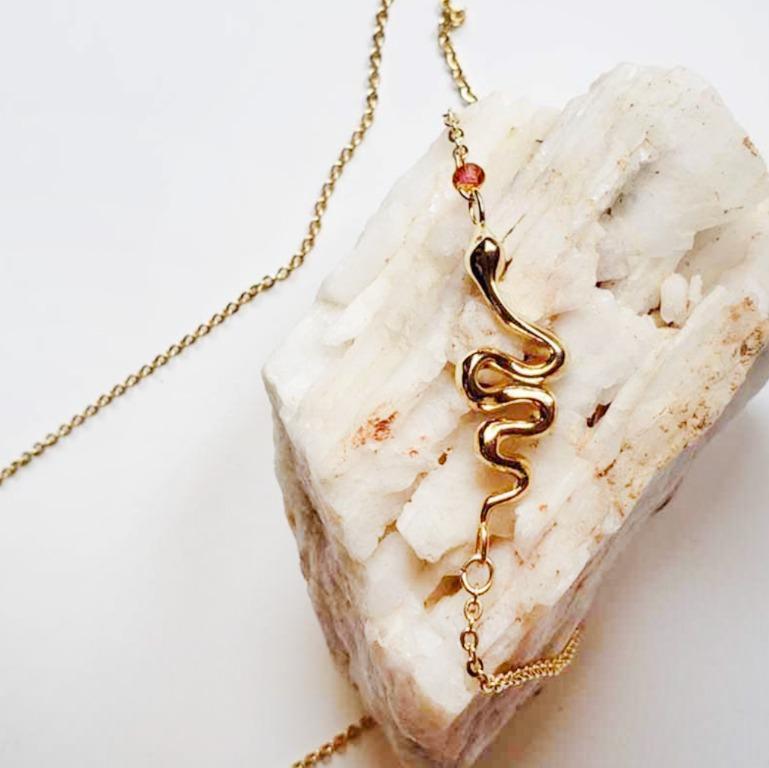 Sexy Snake Waist Chain Snake with Red Crystal Belly Chain Snake Body ...