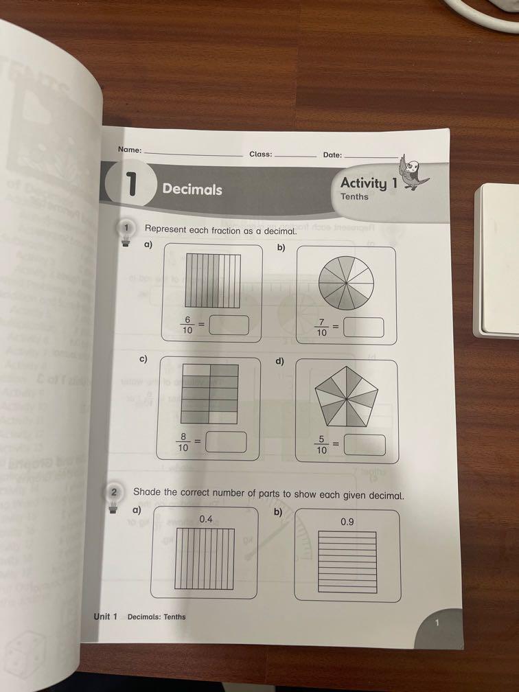 Shaping maths activity book 4b, Hobbies & Toys, Books & Magazines ...