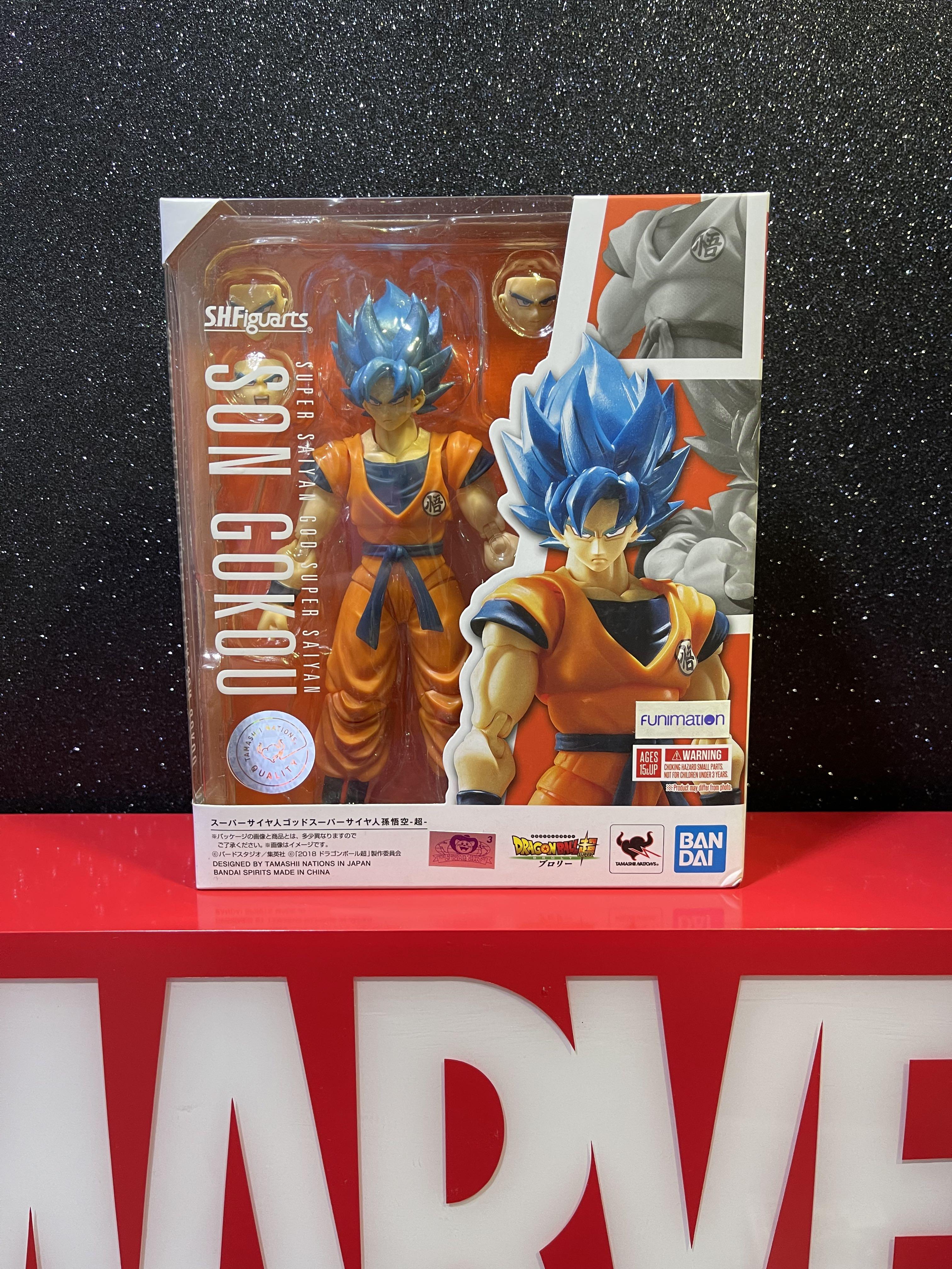 S.H.Figuarts SHF Gogeta SHF Son Goku Super Saiyan God SHF Vegeta Super Saiyan God SHF Broly ...