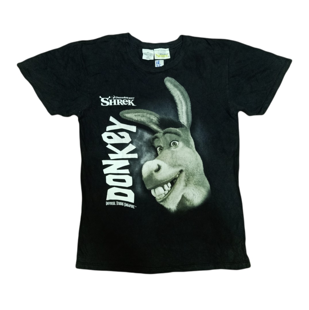 Shrek Donkey universal studio, Men's Fashion, Tops & Sets, Tshirts ...